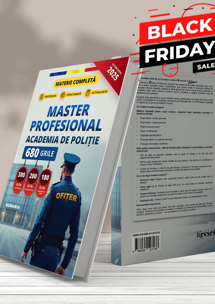 MASTER PROFESIONAL / ACADEMIA DE POLITIE